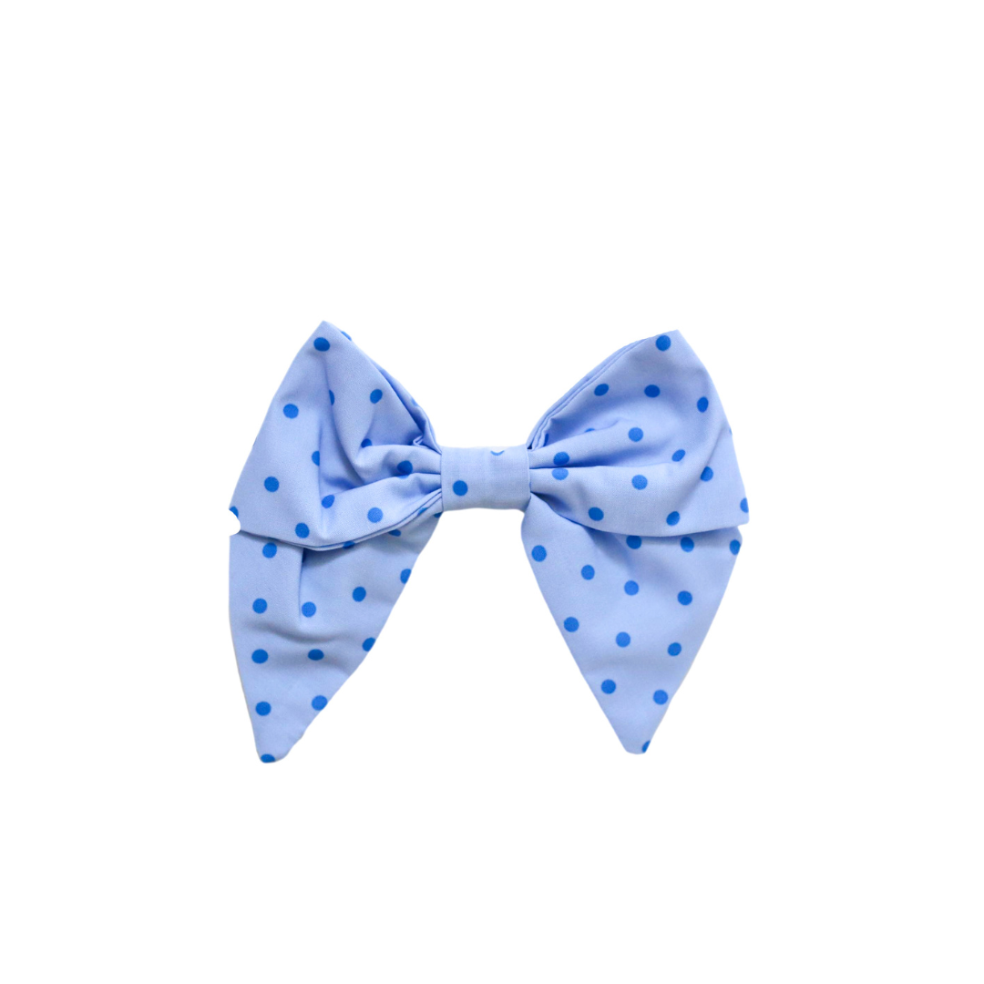 Classic Bow: Blue Dots | Be Girl Clothing