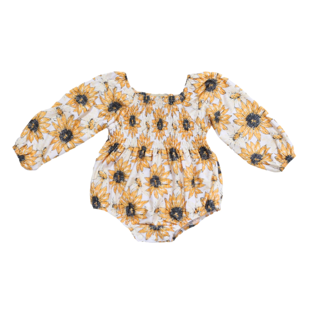 Boho Romper- Sunflowers | Be Girl Clothing