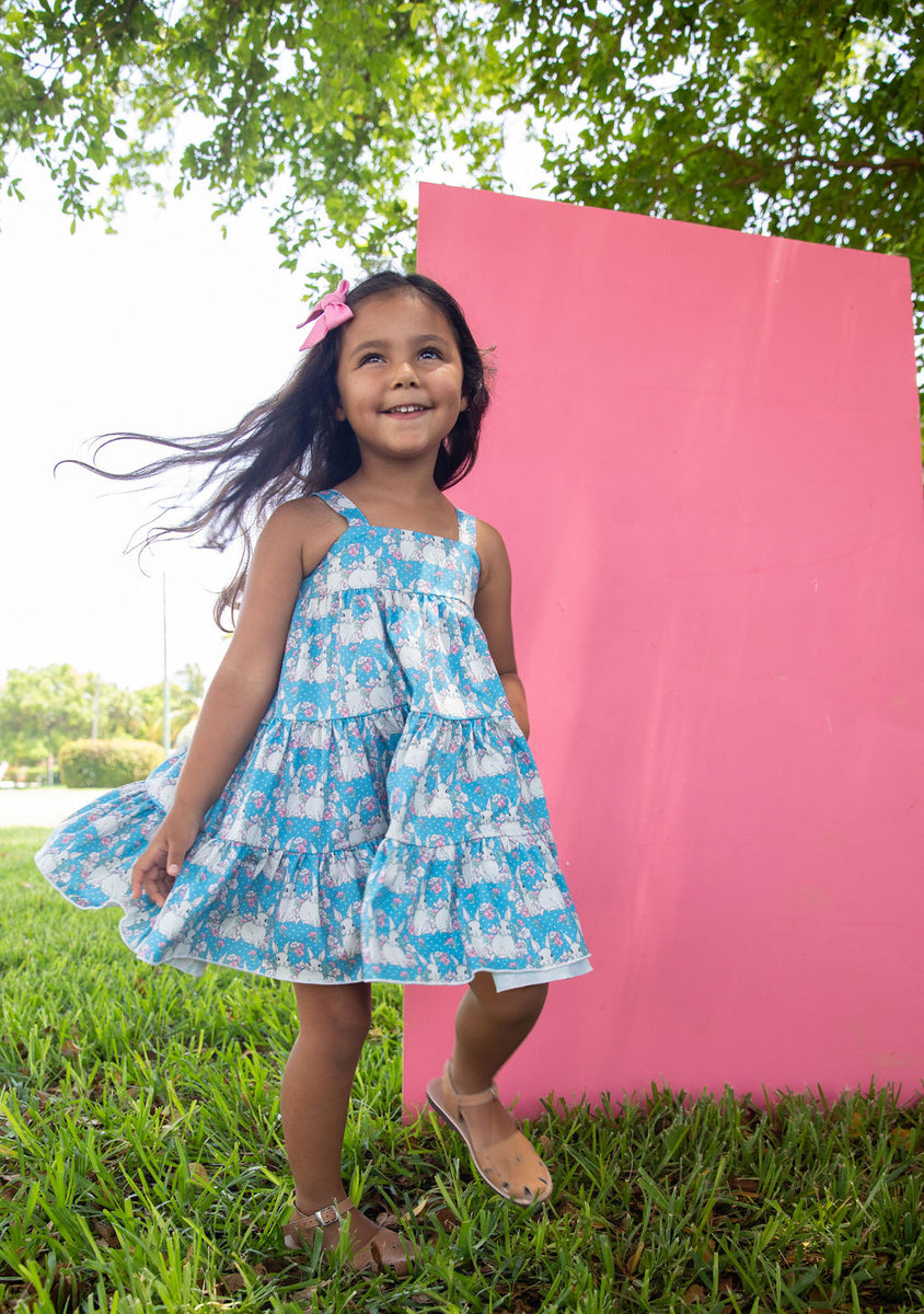 Garden Twirler- Botanical Bunnies | Be Girl Clothing